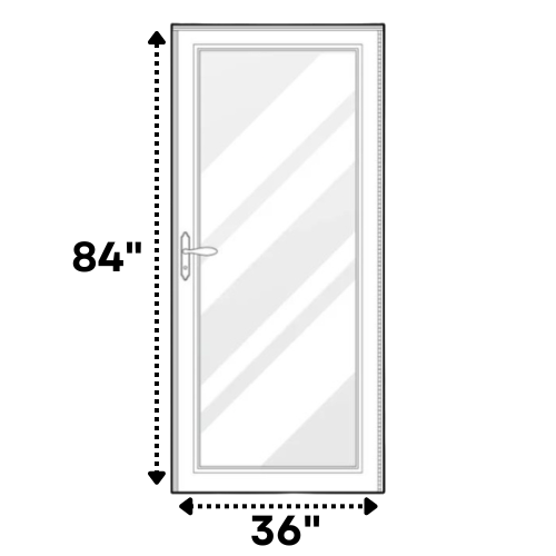 36x84 Full View Storm Doors