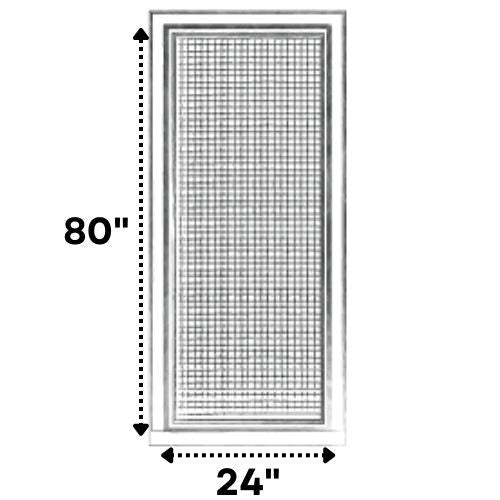 24x80 Screen Only Storm Door